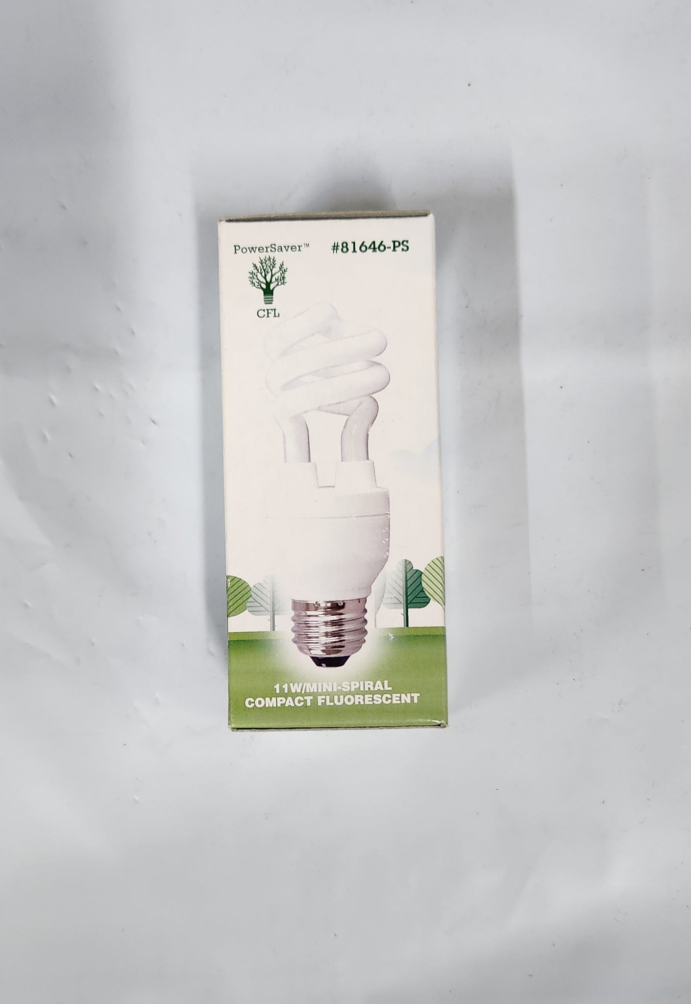 CFL PowerSaver 11W Mini Spiral Fluorescent (100 bulbs) – Light Bulb Stores